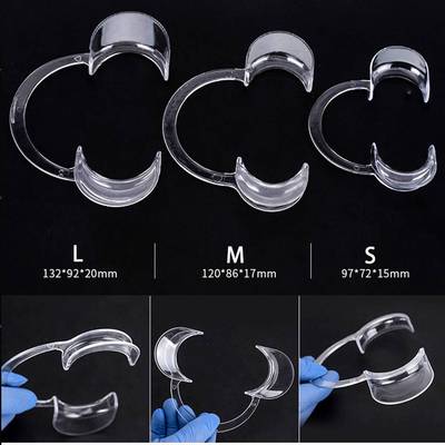 极速5pcs Set Azdent Dental MouAth Opener Orthodontic C Shape