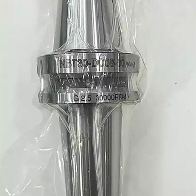 NBT30无键槽高速后拉刀柄NBT30-SDBC06-60(最大夹到6MM)30000转