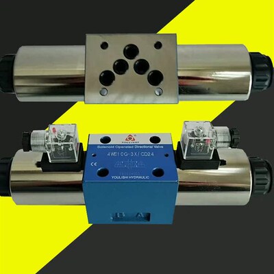 油力士优吉利士液压电磁换向阀o4we6e /H/J/G4WE10E/H/J/G220V24V