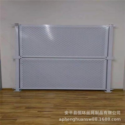 冲坑护栏可基移动市施工围挡道路施工孔黄色TKTS围挡工地隔离围政