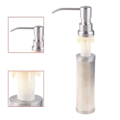 Stainless Steel Cnountertop Dish Soap Dispenser Built in Soa