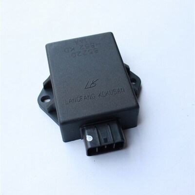 适HJ125T-9C悦星HJ125T-10A/HJ1F25T-10E天鹰摩托车点火器总成CDI