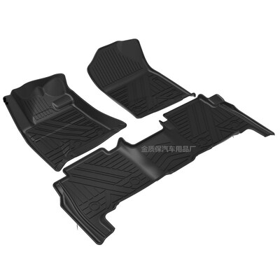 适用于丰田c陆巡LC200兰德酷路泽TPE橡胶脚垫酷路泽左右肽右軚脚