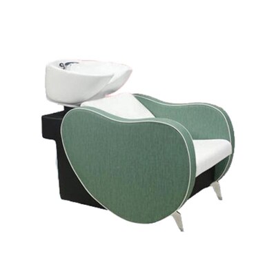 跨时尚美发店廊专用k洗头床坐式半式冲水床境3037洗头床shampo发