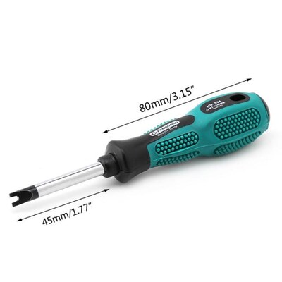 4 Pcs 8cm Long Nmonslip Handle Magnetic Spanner Head Screwdr