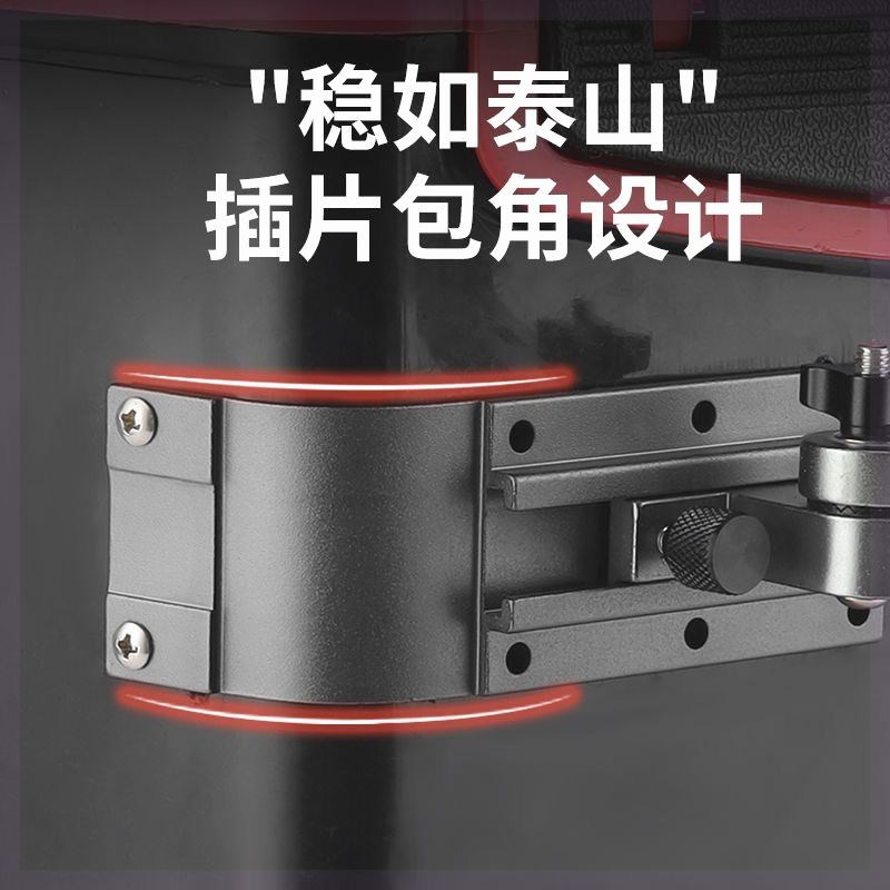 包角钓箱拐角炮台支架万向炮台架加长摆臂前置炮台座大物竿架配件