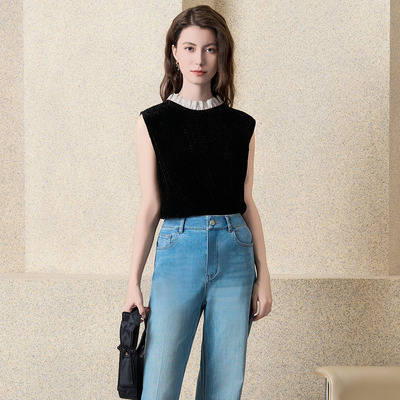 姚领YAOLY2025新品黑色背心