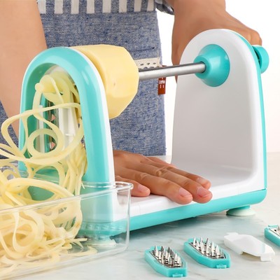 极速Manual Spiral Vegetable ySlicer Spiralizer Cutter Round
