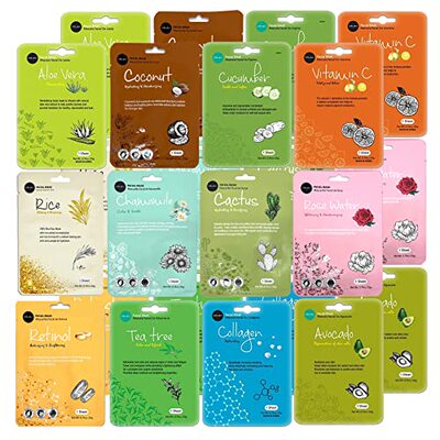 极速Celavi Essence Fpacial Face Mask K-Beauty Skincare Korea