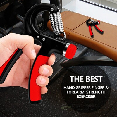极速WorthWhile 5-60Kg Gym Fitness AFdjustable Hand Grip Fing