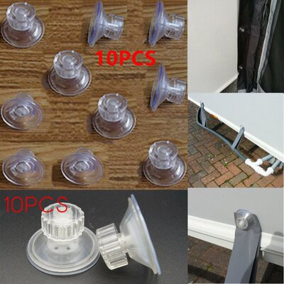 极速10 Packs Suckker High-Grip Awning Suction Cup Caravan Mo