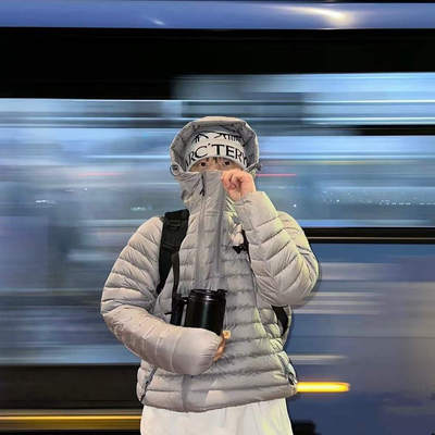CJMJ排骨羽绒服【双拉链】 新国标90白鸭绒机能修身蓬松休闲韩系