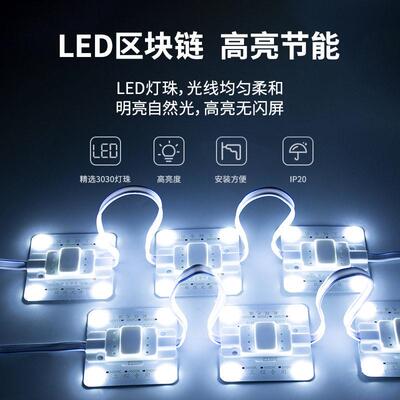 境漫反射6767区块链灯22程0V由裁剪工跨款广自告灯箱3030l186ed模
