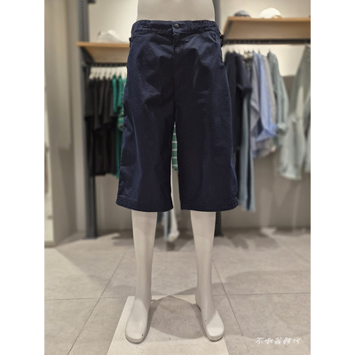 CK JEANS韩国直邮26春男士复古刺绣时尚百搭休闲牛仔短裤4RF735G