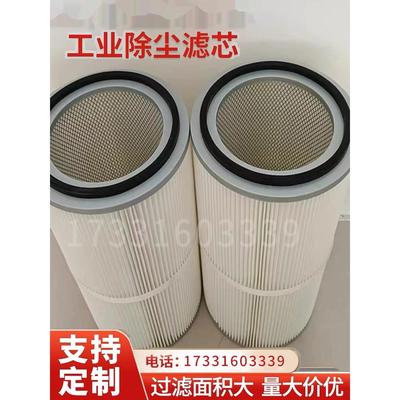 工业除尘滤芯喷粉喷涂车间除尘滤筒脉冲吸尘机扫车空气滤清器滤筒