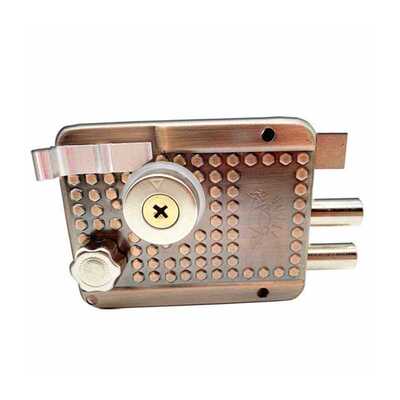 极速老式外装门锁寝室锁房门锁木门铁门锁防盗门锁寝室门锁9228通