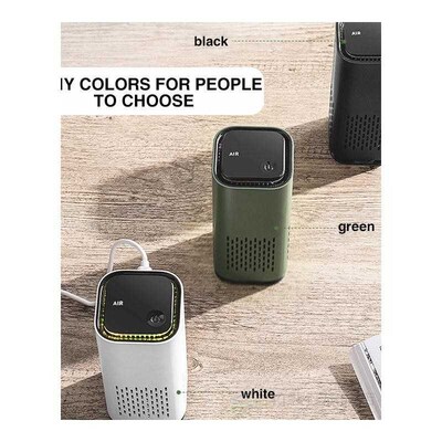 好货Air Purifier For Home Car Air Ionizer UV Purificateur Ai