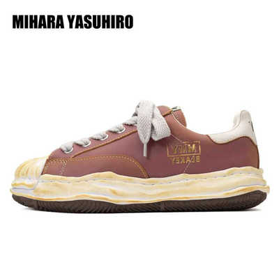 Maison Mihara Yasuhiro溶解鞋男女同款低帮板鞋休闲运动鞋