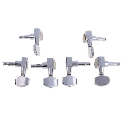 极速6 Chrome Guitar String Tuning Pegs Tuners Machine Heads