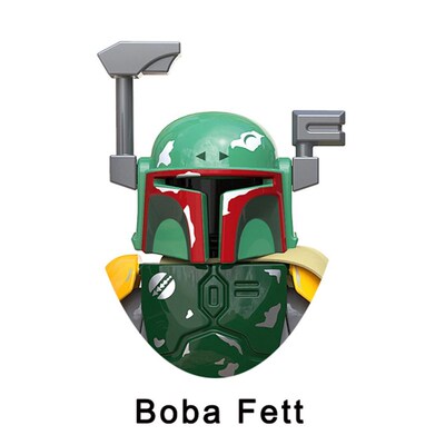 极速Din Djarin Mandalorrian Building Blocks Jango Boba Fett