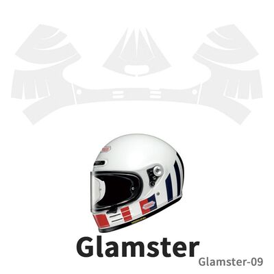 摩托车头盔贴纸适用于SHOEI Glamster贴膜防刮防水全盔隐形膜
