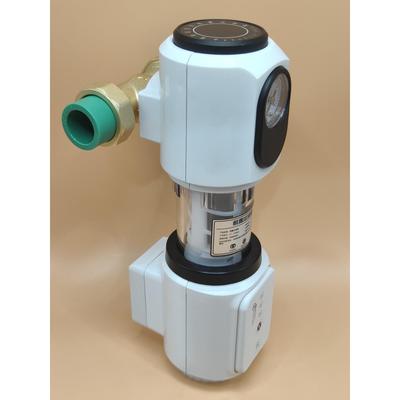 利舍尔lishir前置过滤器家用自动转洗不锈钢滤网中央可拆洗直