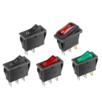 KCD3船型开关小型防水带灯