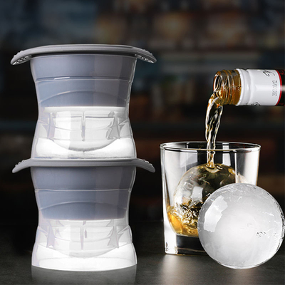 极速1PC Whigskey Round Ice Cube Maker Silicone Spherical Ice