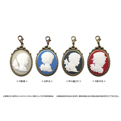 【TAPIOCA现货】文豪野犬 周边 角色浮雕风金属挂件 钥匙链