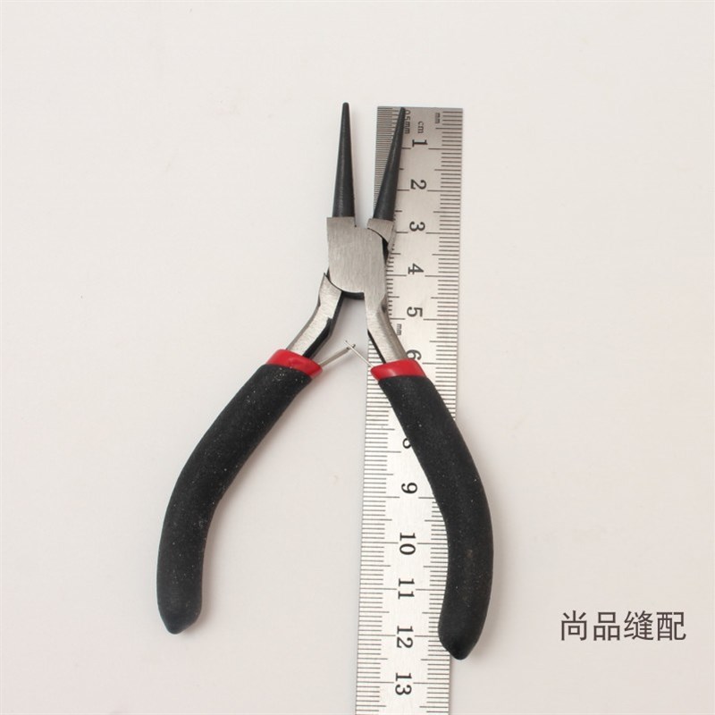 好货4.5寸圆嘴钳 手工DIY工具钳子 打孔钳 多功能 钳子