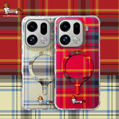 【马年限定】腊肠狗格纹磁吸壳