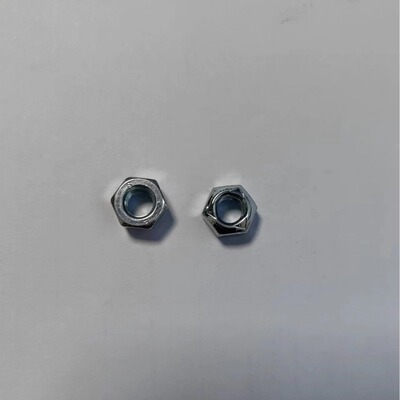 DIN980V 全金属六角压点锁紧螺母   M8*1    10级现货