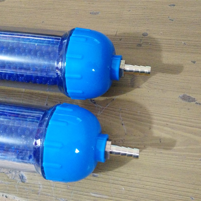 臭氧制氧机空气干燥过滤器可拆卸变色硅胶干燥管空气压缩干燥器
