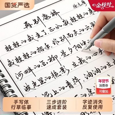 行草临摹练字帖行书成人速成套装