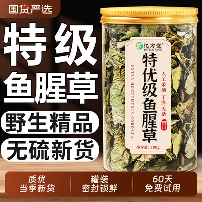 【特级】鱼腥草中药材正品干货