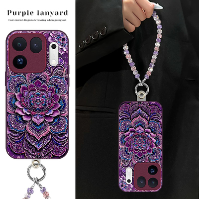 适用OPPOFindX系列莲花手机壳