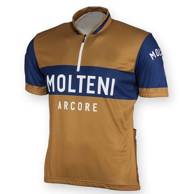 极速Mens retro Moltenri cycling jersey summer pro team cycl