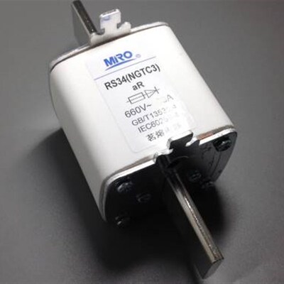 极速MRO茗熔RS34 NGTC3快速熔断器保险丝保险管400AO450A500A630A