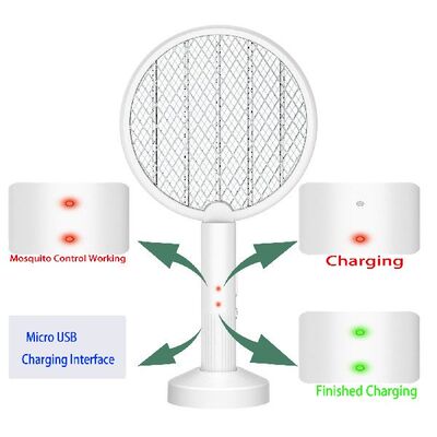 极速Hot Sale 3500V Electric Insect FRacket Swatter Zapper US
