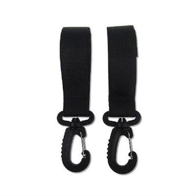 极速2Pcs eKayak Paddle Keeper Oar Webbing Strap Holder Snap