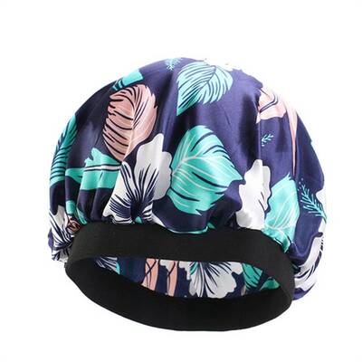 新品NeW FSHioN WomeoN SatiN NiHt Sleep Cap Hair BQoNNet Hat