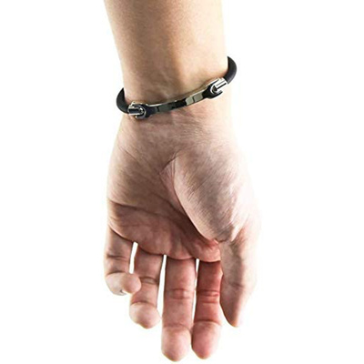 极速Pualseira anti-esttica de silicone para homens e mulhe