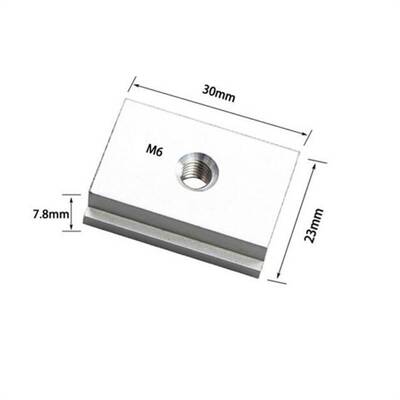 极速5pcs M6 M8 T Slot Nut T-Track SlidinKg Nut for Woodworki