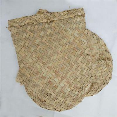 极速手工编织蒲包蒲包袋草包蒲包垫E子蒲草包编织包装东西用捂盐