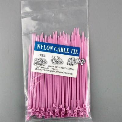 极速Violet Nylon tie belt v3X100 color environmental protect