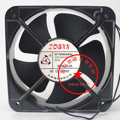 新品众信风机XF18060ABHL轴流x风机 AC220V 18018060mm散热风