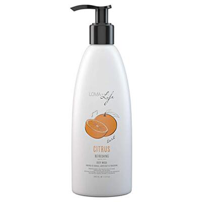 新品Lomca Hair Care Refreshing Body Wash  Citrus  11.5 Fl Oz