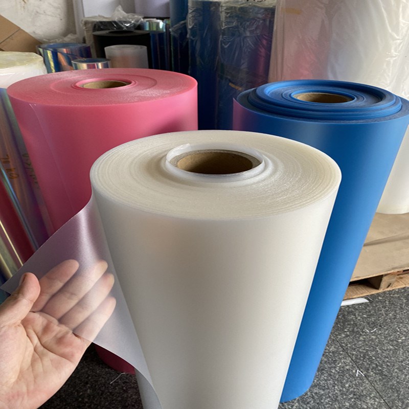 磨砂PP塑料片 半透明PVC胶片透光板 乳白色pe片材卷材 磨砂阳光膜