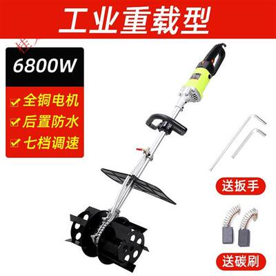 速发砂浆水泥搅土机混凝拌工地灰家用小型混泥土打用机 绿色6800W