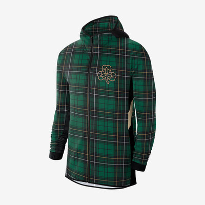 Nike耐克正品NBA Boston Celtics男女连帽舒适夹克AT9435-312